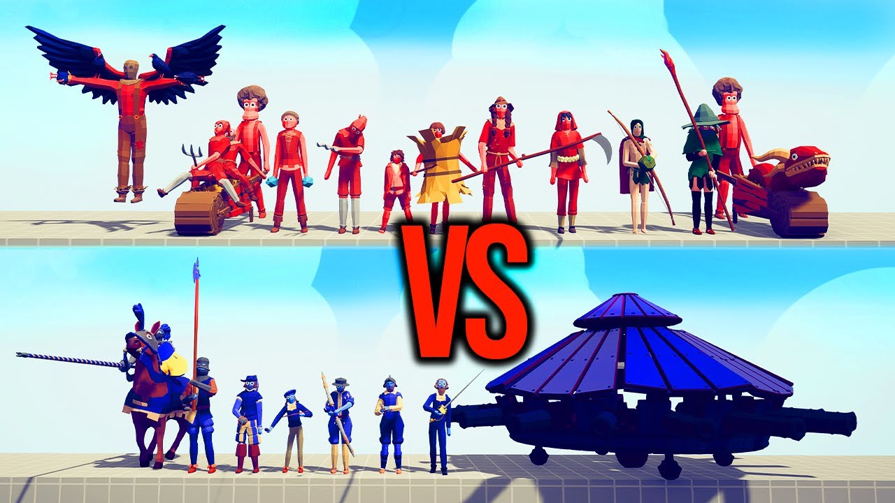 RENAISSANCE TEAM vs FARMER TEAM #73 | TABS - Totally Accurate Battle ...