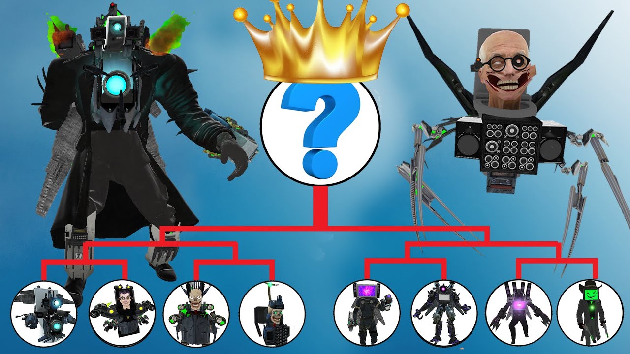 skibidi toilet tournament Team Cameraman amputated hand vs Team Doctor ...