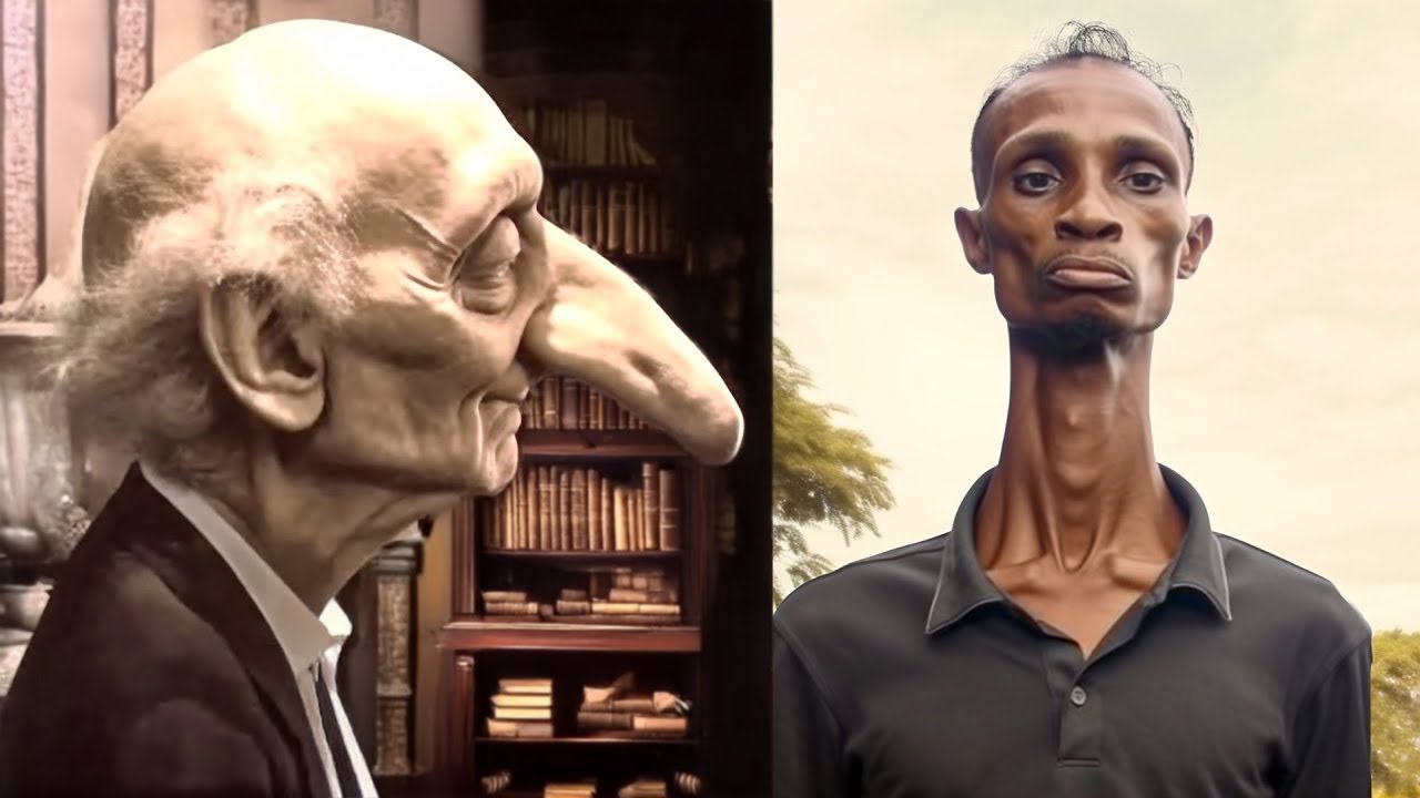 20 Personas Con Partes Del Cuerpo Más Grandes De Lo Normal - YouTube