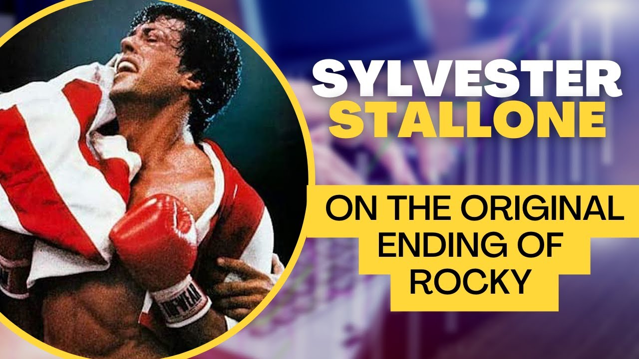 Sylvester Stallone on the original ending of Rocky - YouTube