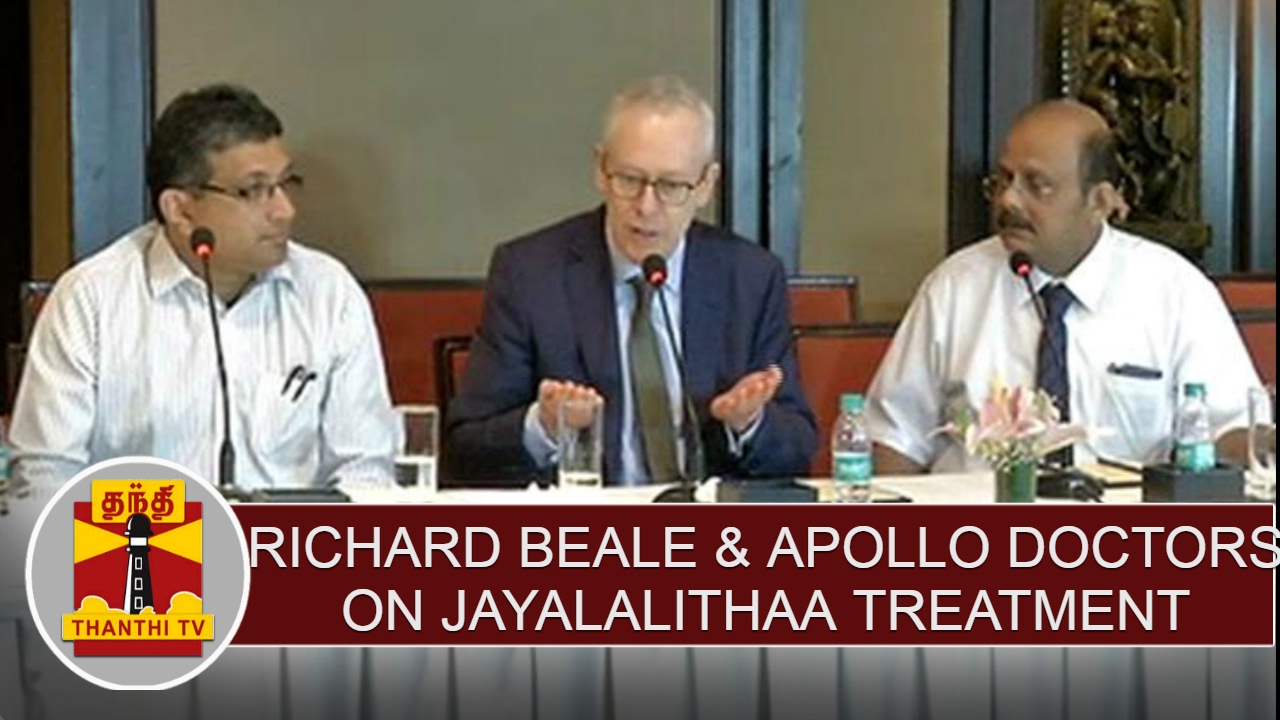 London Doctor Richard Beale & Apollo Hospital Doctors'press meet on ...