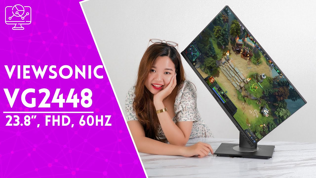 ViewSonic VG2448 | HANOICOMPUTER Quick Review - YouTube