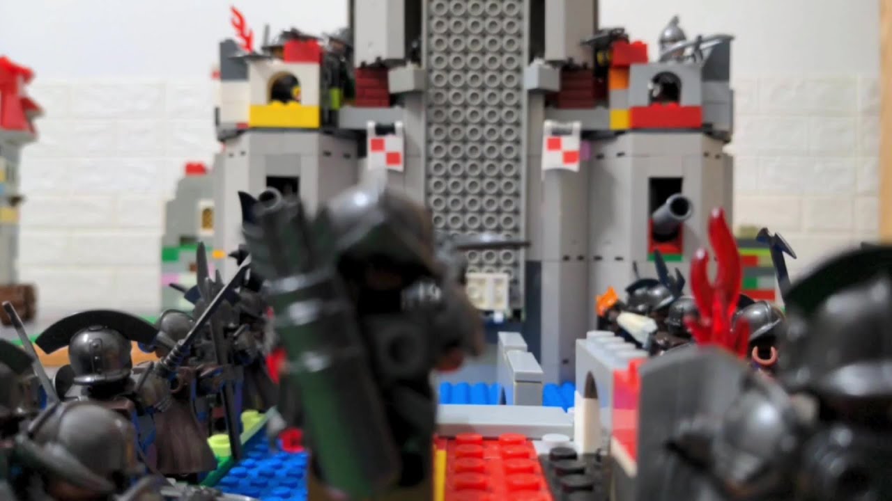 The Siege (Epic Lego Castle Stop Motion) - YouTube