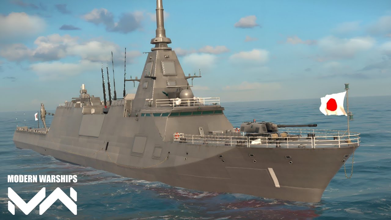 Modern Warships: JS MOGAMI in action. - YouTube