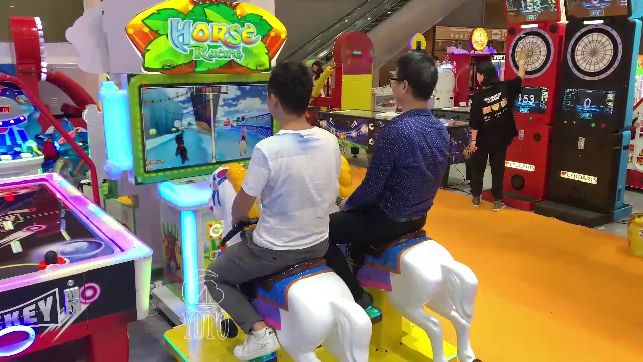 Horse Racing Kids Game Machine - YouTube
