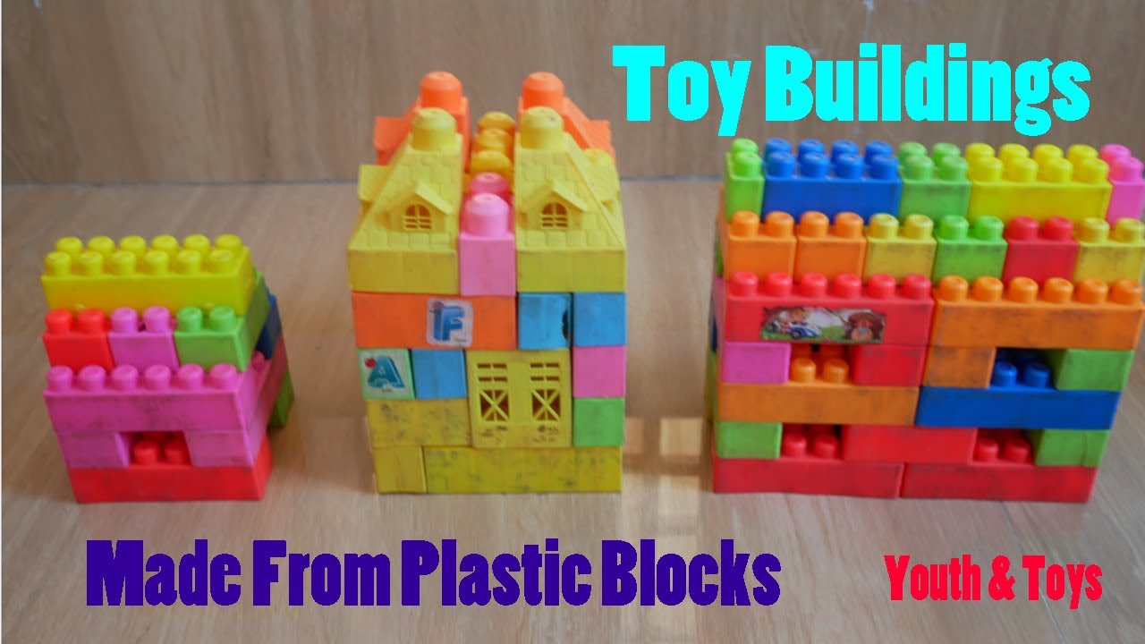 Youth Toys - Toy Building Made from Plastic Blocks #4 - YouTube