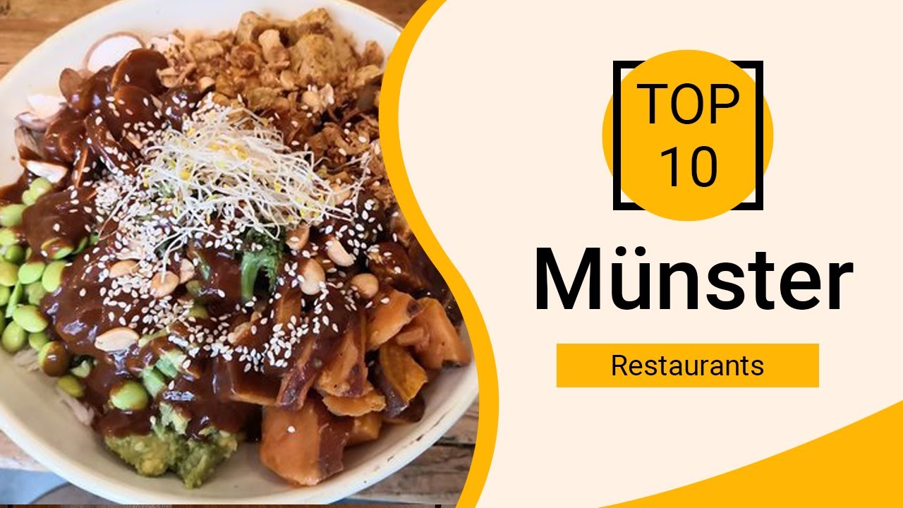 Top 10 Best Restaurants to Visit in Munster | Germany - English - YouTube