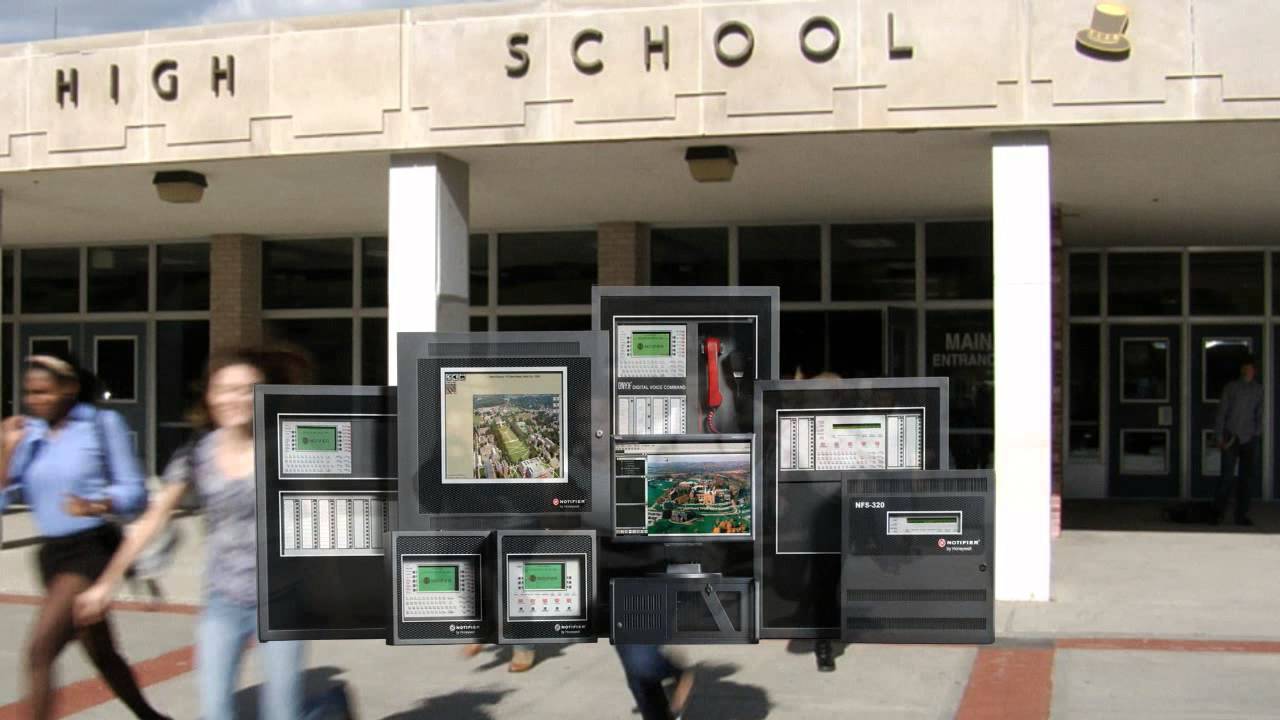 Northeast Fire Systems & ECS in a school - YouTube