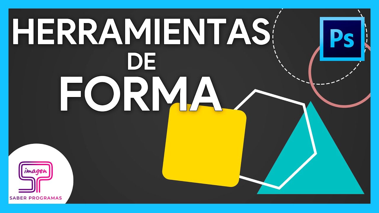 🔷 Cómo HACER FIGURAS en Photoshop - YouTube