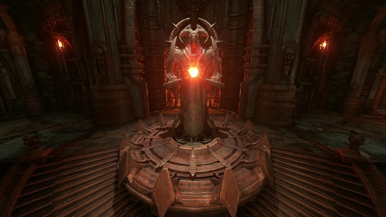 DOOM Eternal OST w/ Level Landmarks - 28. Prayer of the Diminished ...