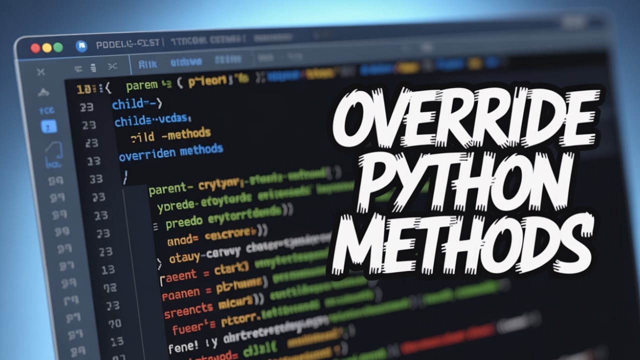 Python Method Overriding | The Missing Piece in Your OOP Knowledge ...