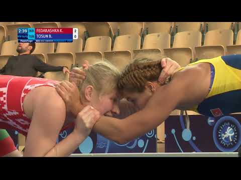 Repechage WW - 69 kg: B. TOSUN (TUR) df. K. FEDARASHKA (BLR) by VPO1, 5-2