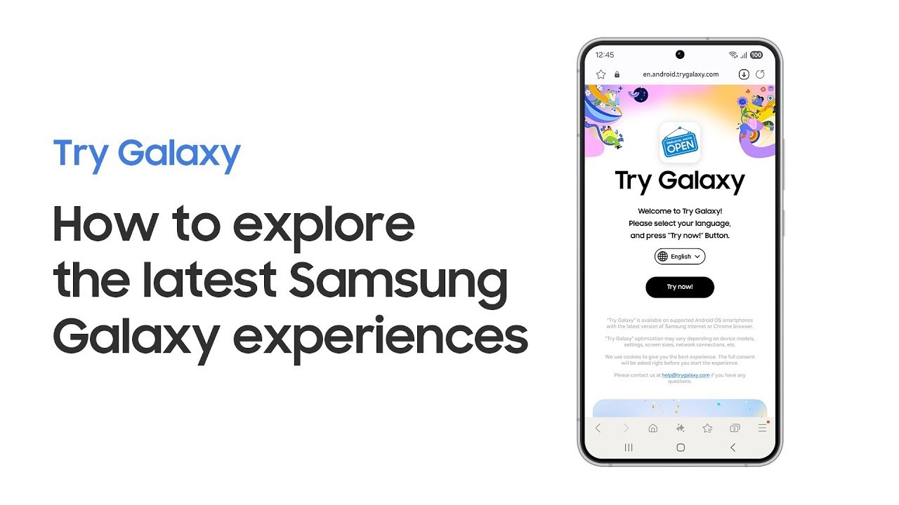 Explore The Latest Samsung Galaxy Experience With Try Galaxy | Samsung ...