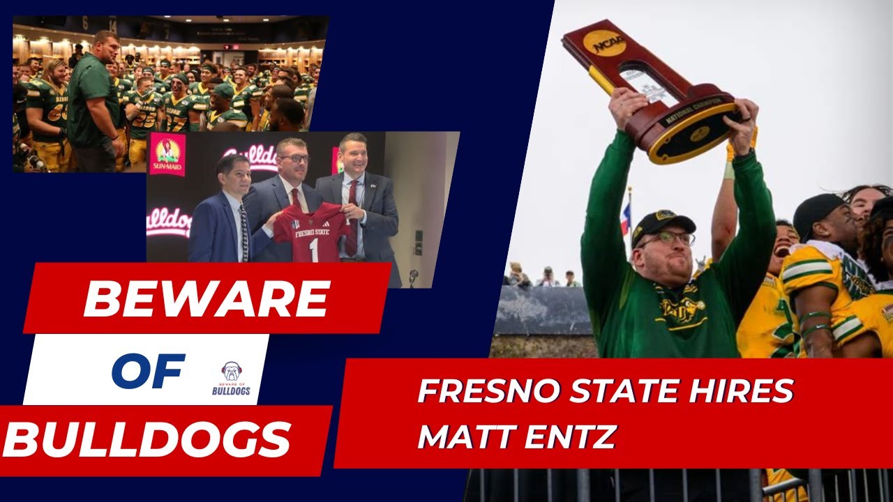 Fresno State Football hires Matt Entz as Head Coach - YouTube