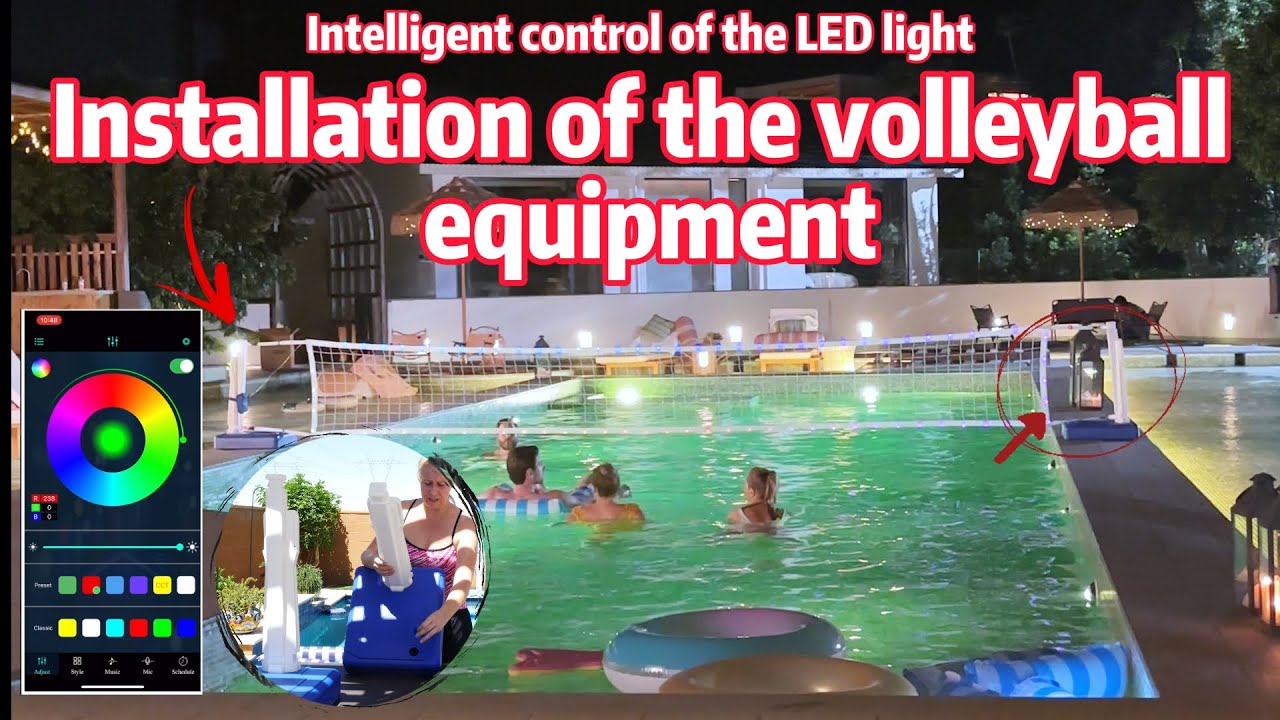 Quick Setup Guide | Easy Pool Volleyball Equipment Installation ...