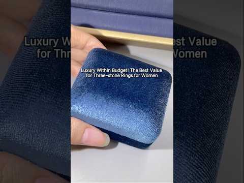 The best value for three-stone rings for ladies #shorts #jewellery #youtubeshorts