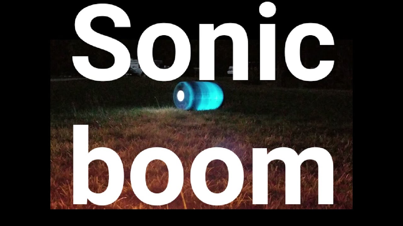 Homemade Sonic cannon - YouTube