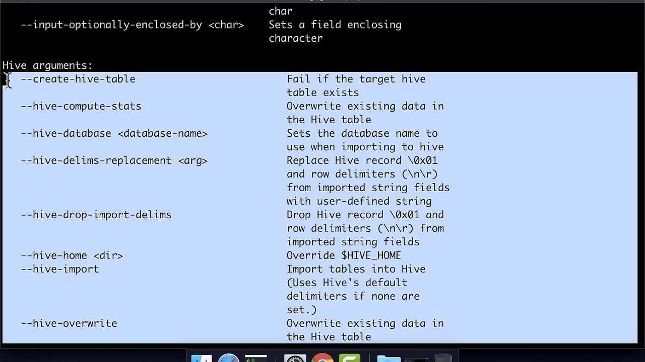 Overview of Sqoop Import Command - YouTube