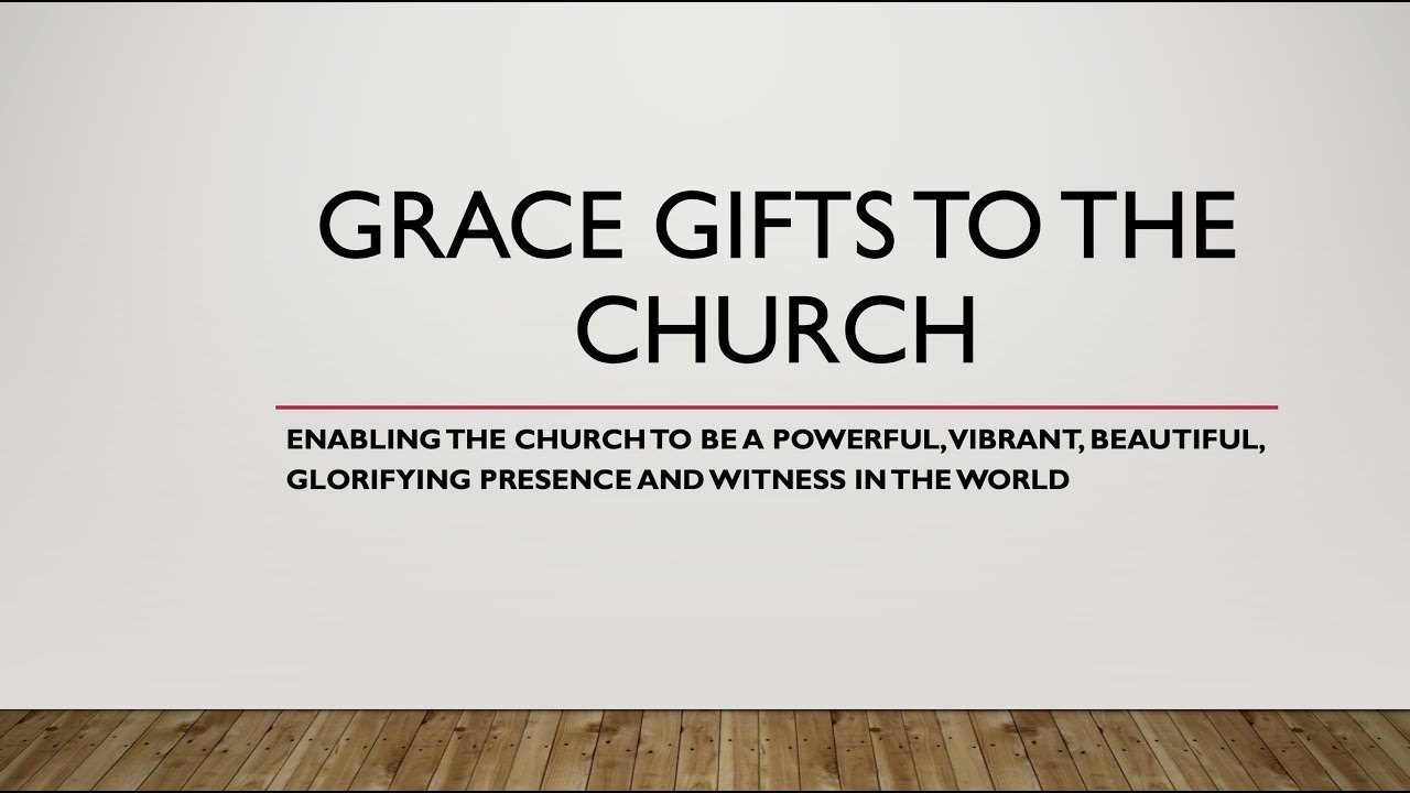 Grace Gifts To The Church: Comedy sketch and sermon - YouTube