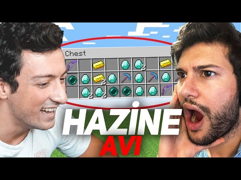 VALES ile HAZİNE AVINA ÇIKTIK ZENGİN OLDUK! Minecraft Survival