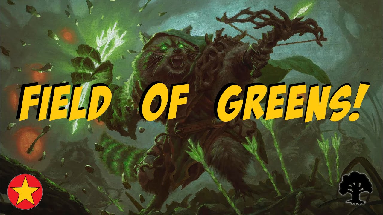 MTG Arena: Mono Green Field of Greens!: Standard Ranked: BO1 - YouTube