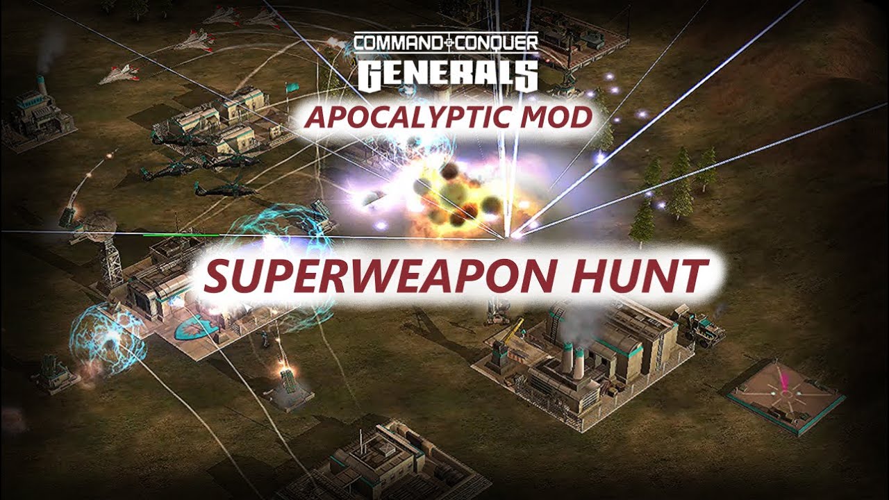 USA LASER VS 1 SWG, 6 INFANTRY GENERALS. Command & Conquer TM Generals ...