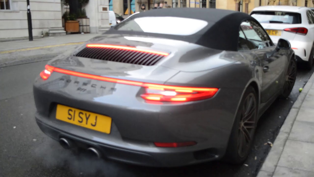 Porsche 911 Start-Up in Manchester - YouTube