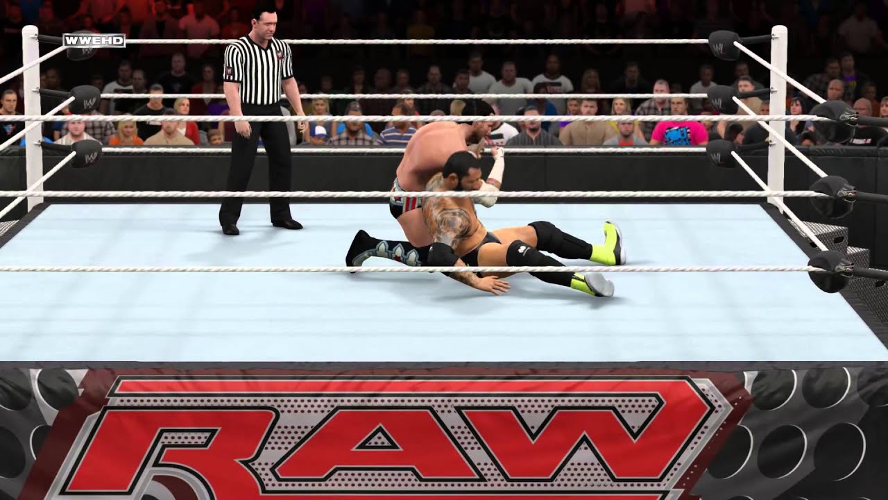 CM Punk vs Batista - WWE 2K15 - YouTube