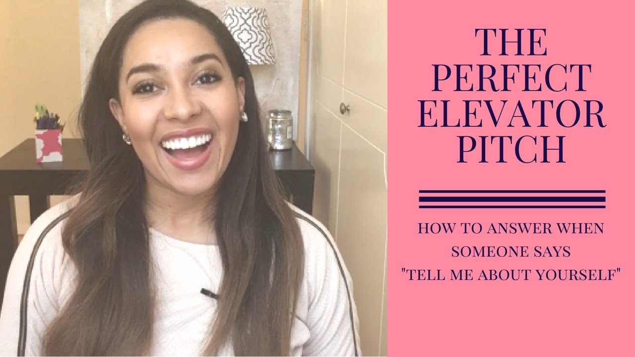 Pefect Elevator Pitch: Career Coaching | How to Answer "Tell Me About ...