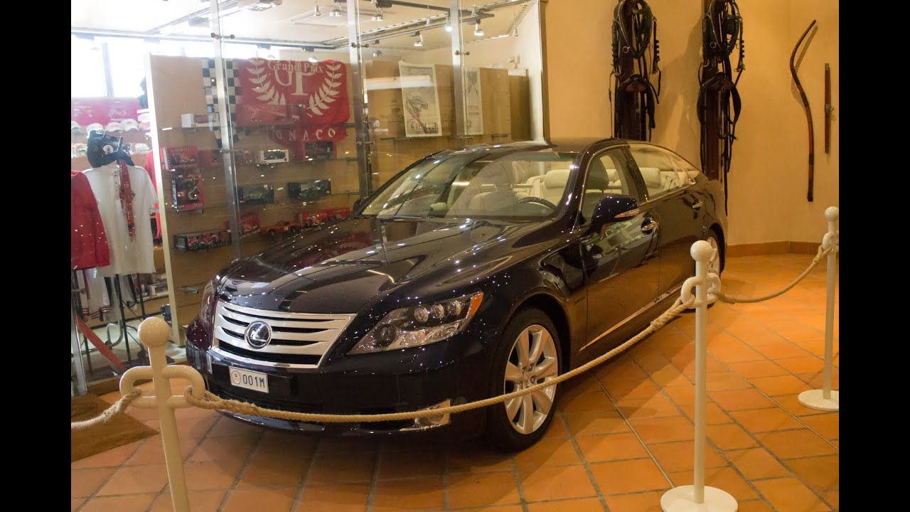LEXUS LS600h L LANDAULET - 1 of 1 Monaco Royal wedding car 2013 HQ ...