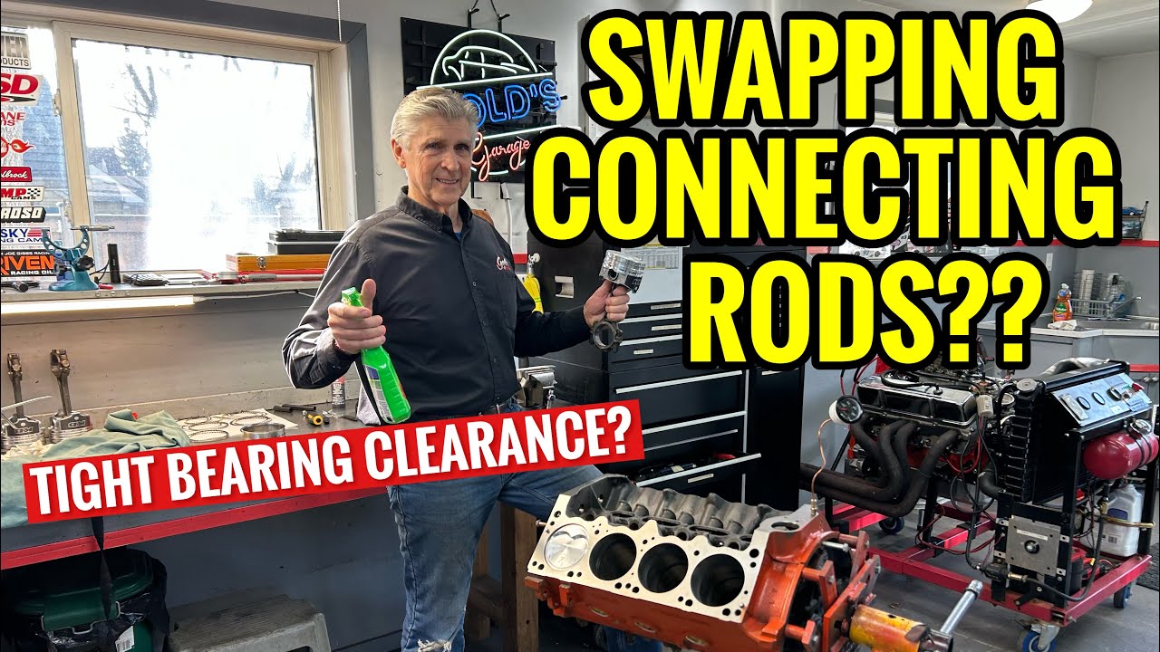 Rod Bearing DILEMMA! Swapping Connecting Rods For Perfect Clearances ...