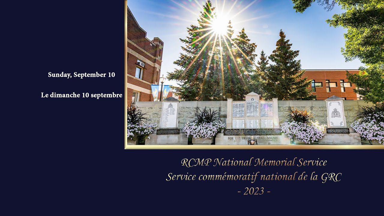 2023 RCMP National Memorial Service - YouTube
