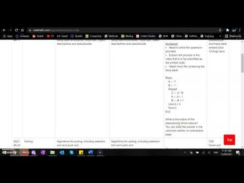 T06 - Trace Table and Pseudocode - YouTube
