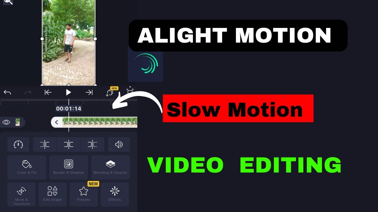 Alight Motion slow motion video editing | How to make Slow Motion video | Alight motion tutorial ...