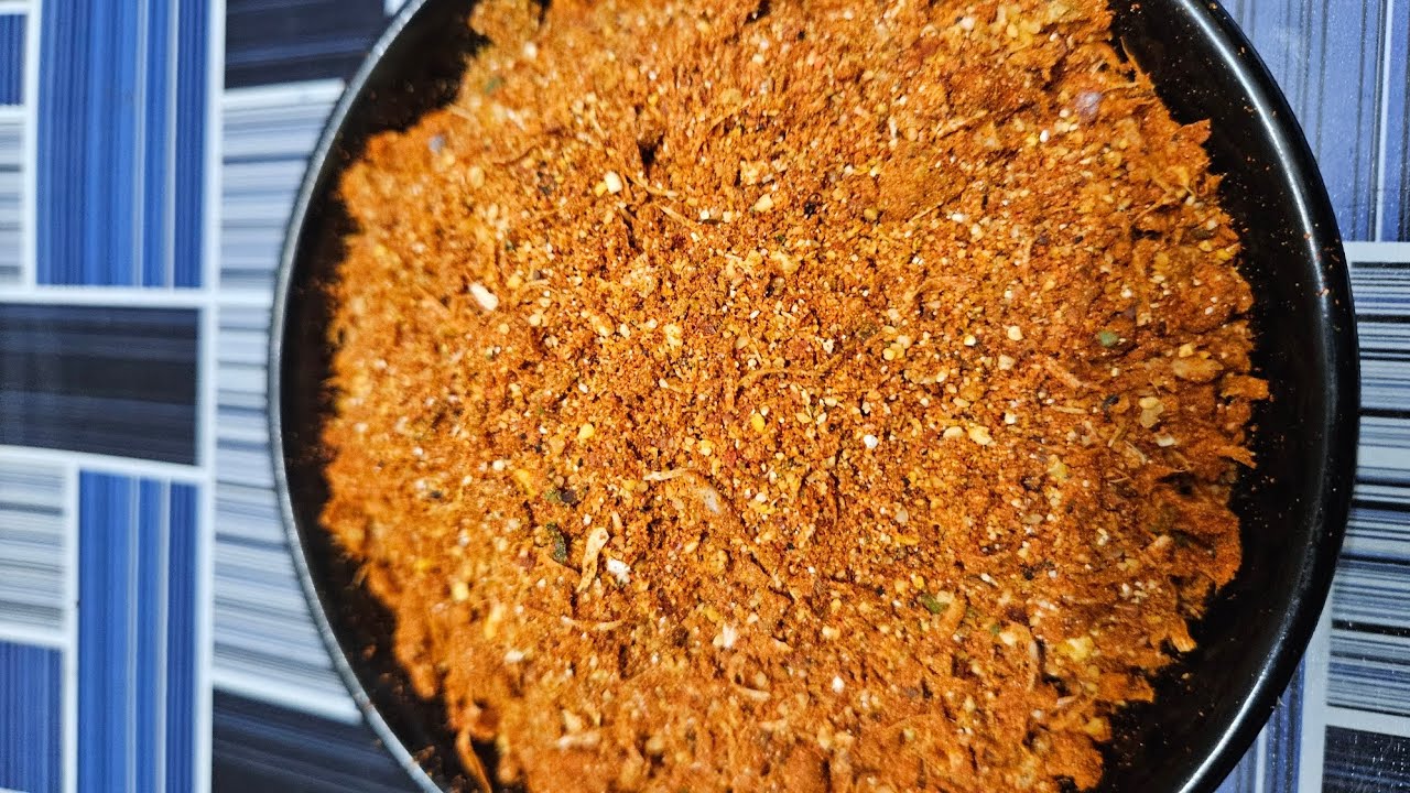 SOUTH INDIAN FAMOUS GUNPOWDER - YouTube