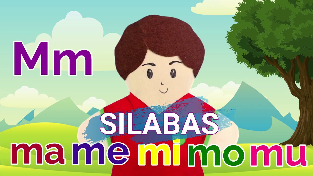silabas ma me mi mo mu video para aprender las silabas de la M para ...