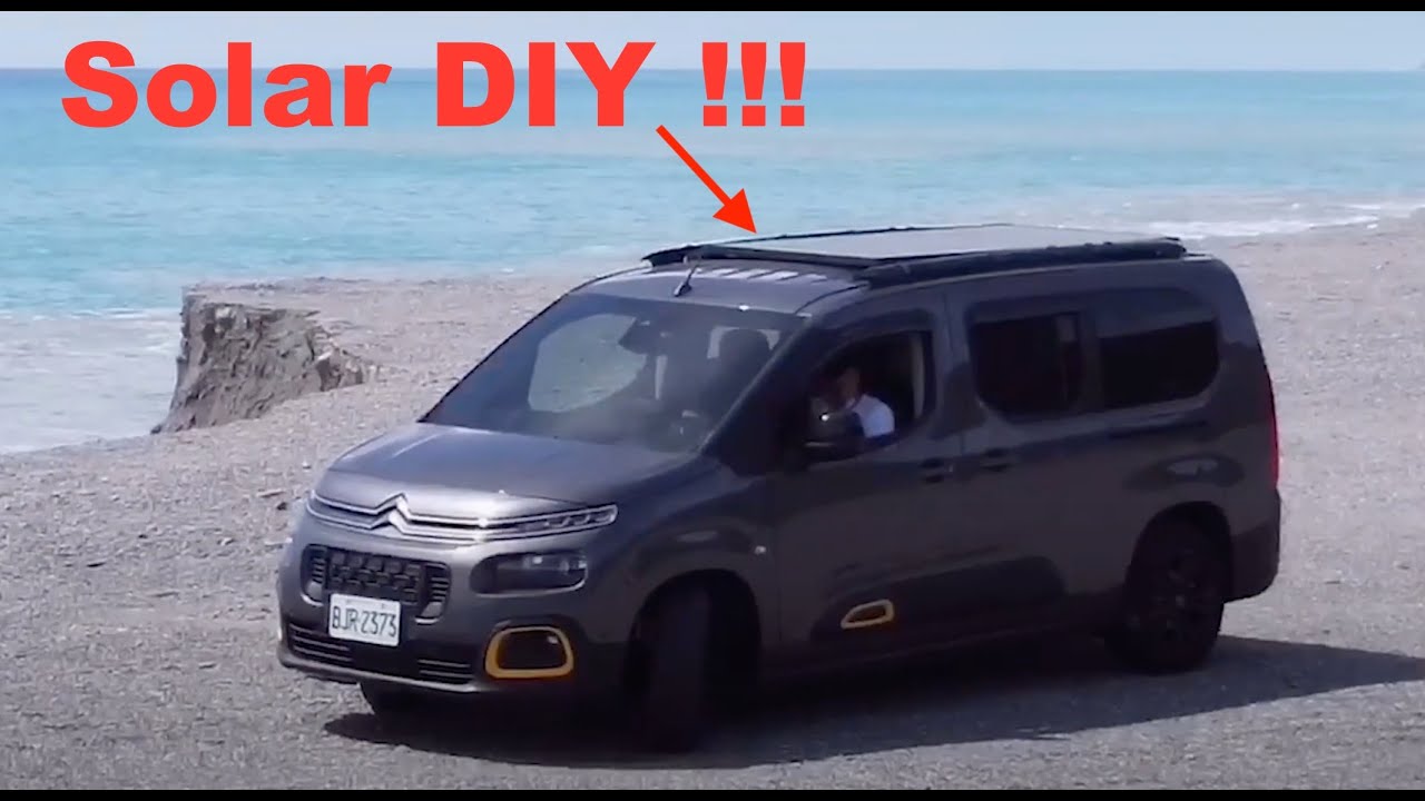 DIY Mini Van Solar Power System - YouTube
