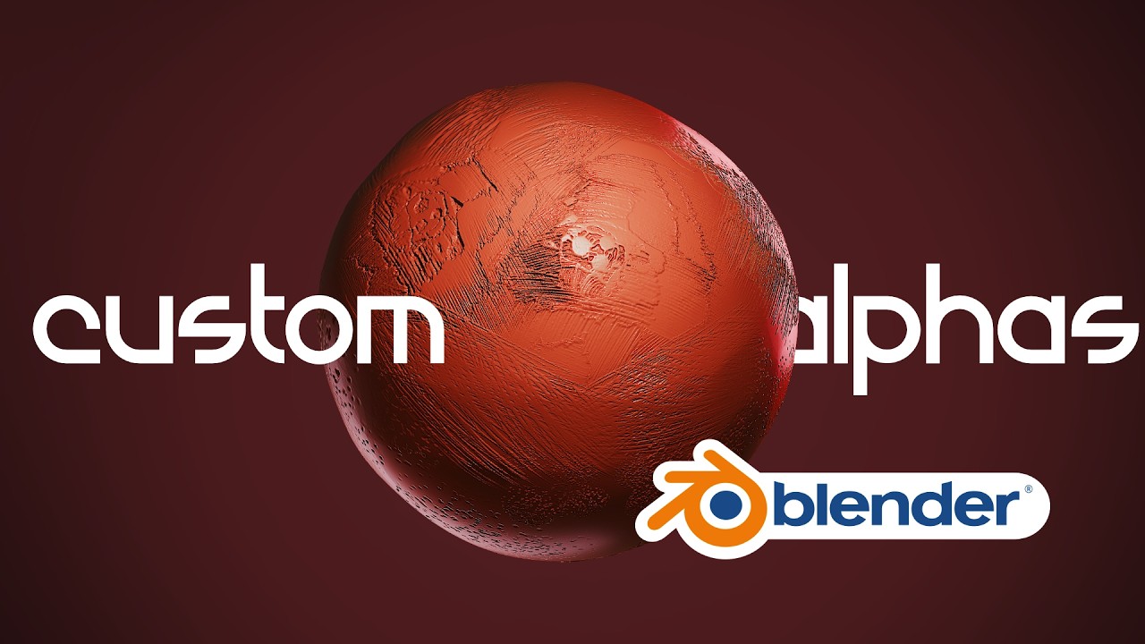 Create Your Own Alphas in Blender - YouTube