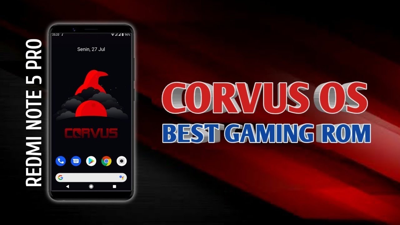 CORVUS 7.5 OMEN OFFICIAL PERBEDAAN CUSTOM ROM REDMI NOTE 5 & REDMI NOTE 8 - YouTube