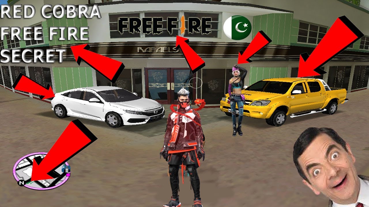 Gta Vice City Red Cobra Free Fire Secret Location | Red Cobra Free Fire ...