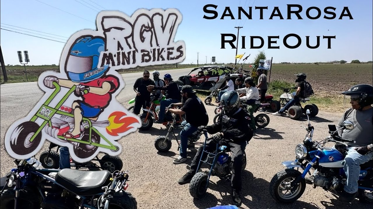 RGV Mini Bike Ride Out - YouTube