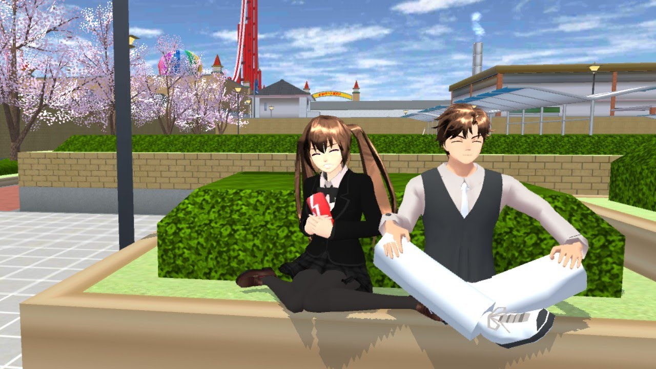 kiw kiw ada yang pacaran nih(sweet story)drama|sakura school simulator ...