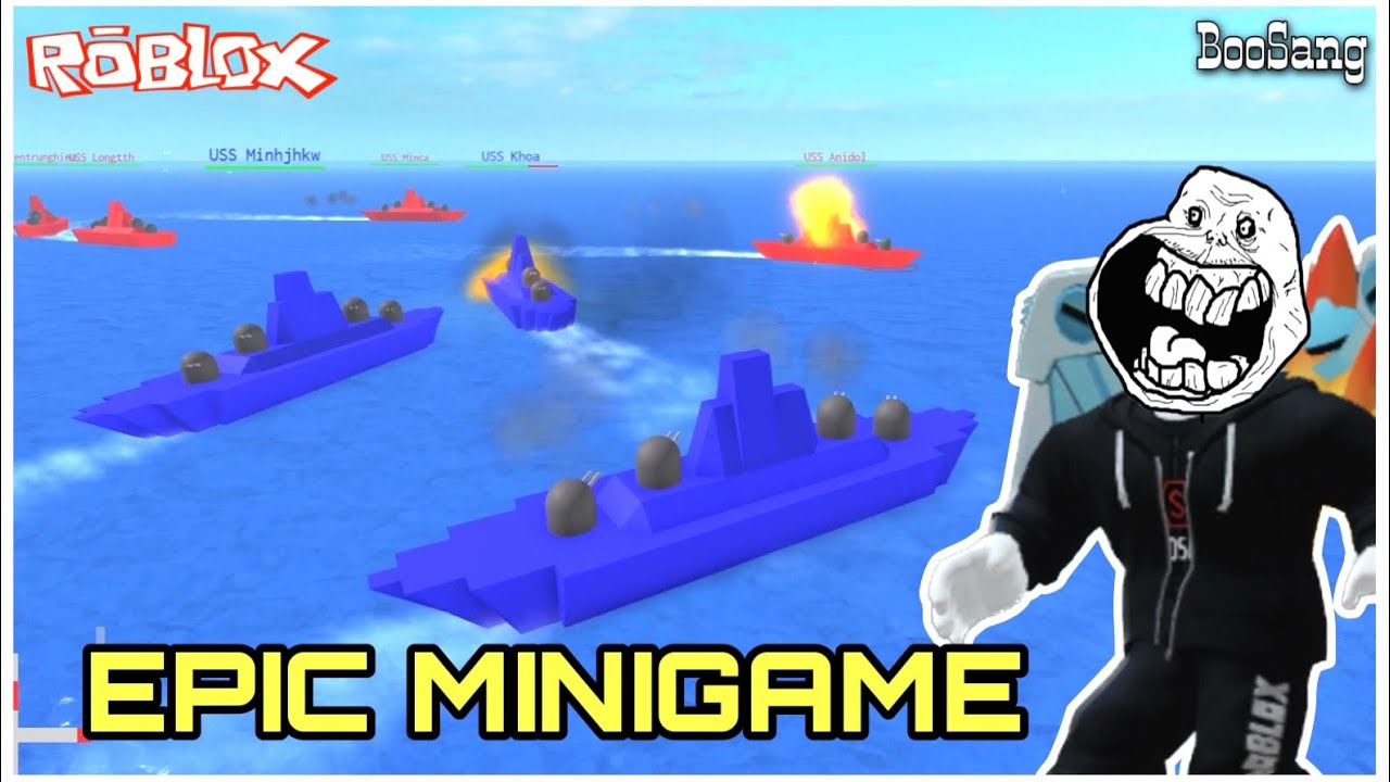 ROBLOX | TEAM BOOSANG CHIẾN TRANH TRÊN BIỂN TRONG EPIC MINIGAME ...