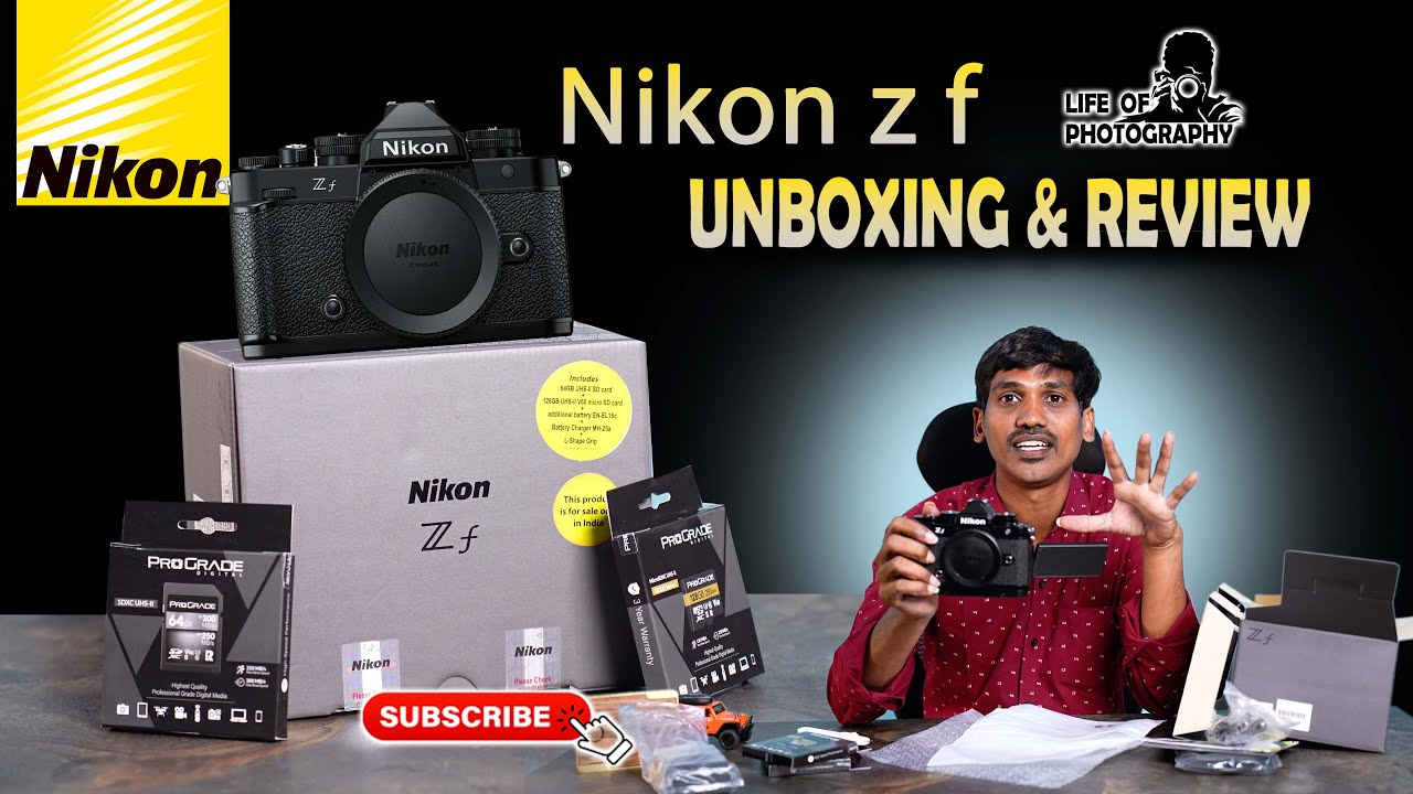 Nikon Zf unboxing | First look Classic Full Frame || #nikon # ...