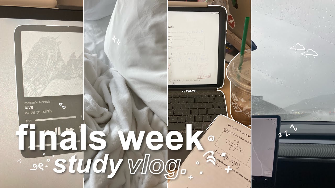 finals week 📓: study vlog, library sesh, & more !! - YouTube