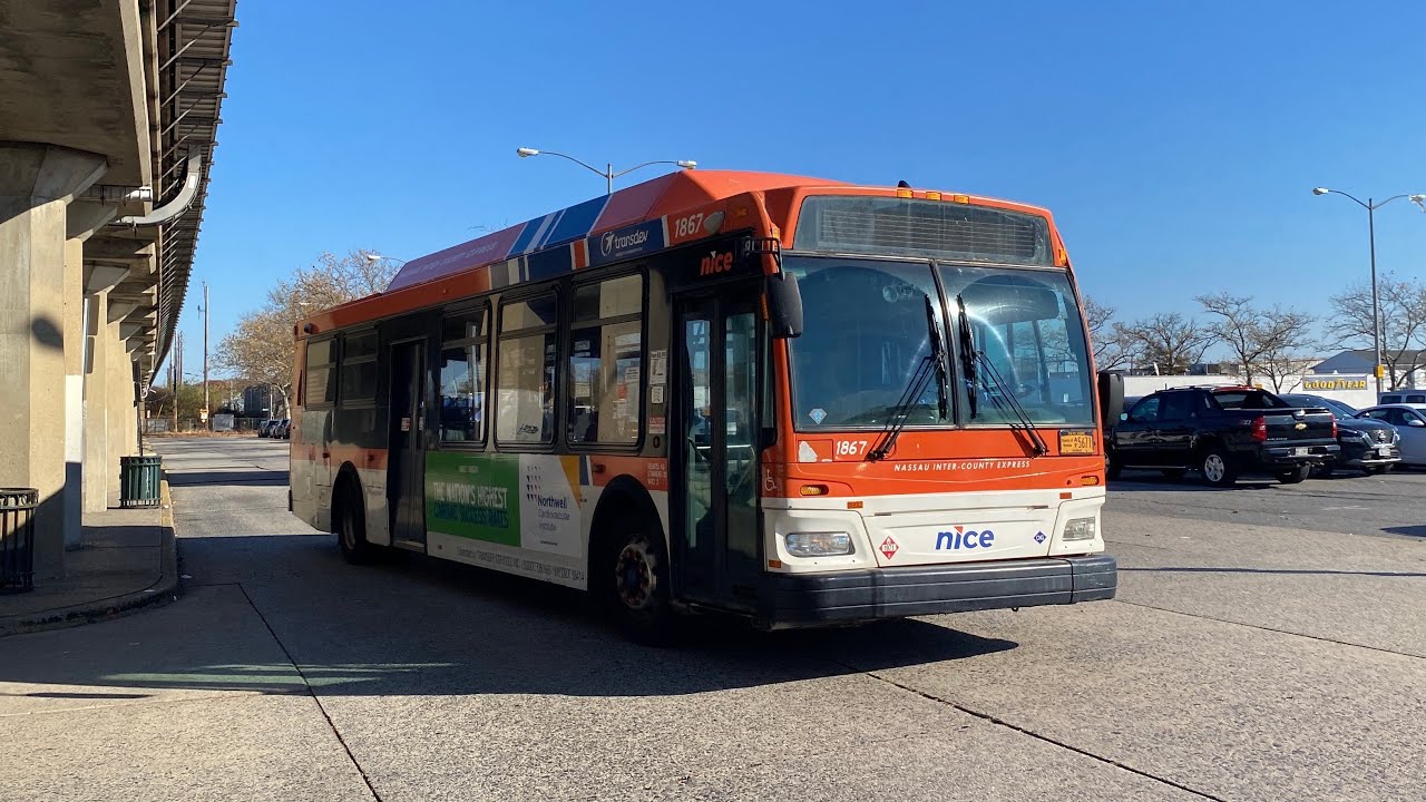NICE Bus: 2012 Orion VII 3G CNG #1867 on the n40/41 & 2015 New Flyer ...