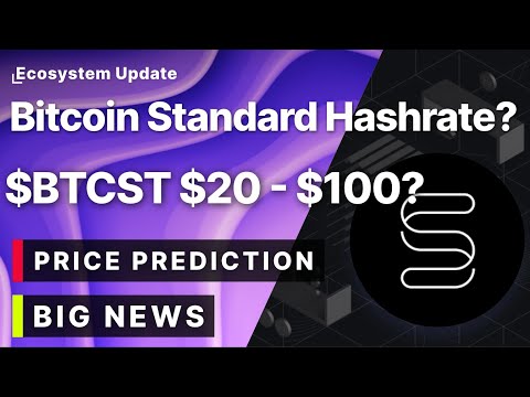 Bitcoin Standard Hashrate Token Ecosystem Update! Price Prediction!