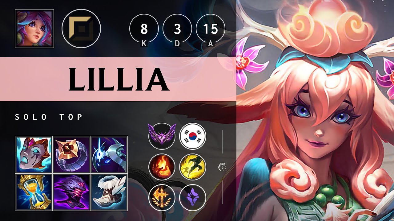 Lillia Top vs Dr. Mundo: Unstoppable - KR Master Patch 14.24 - YouTube