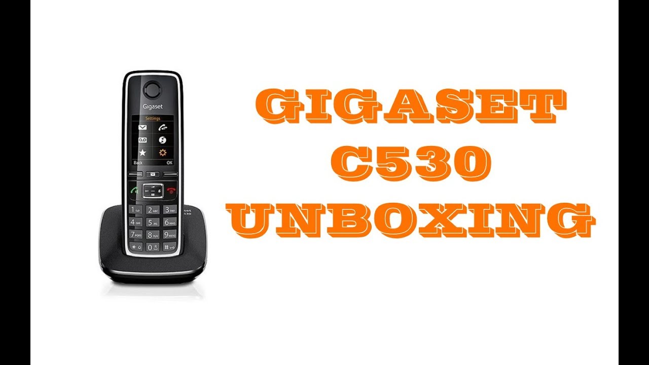GIGASET C530 Unboxing - YouTube