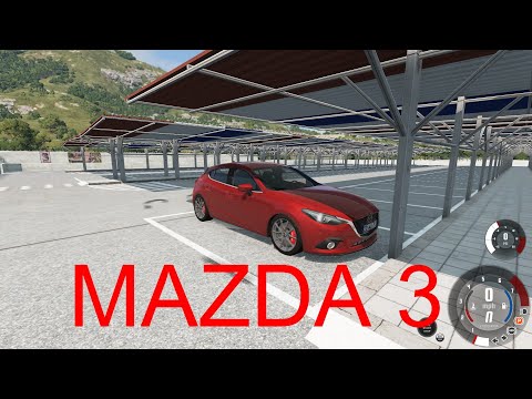 Mazda 3 - beamng drive mods - YouTube